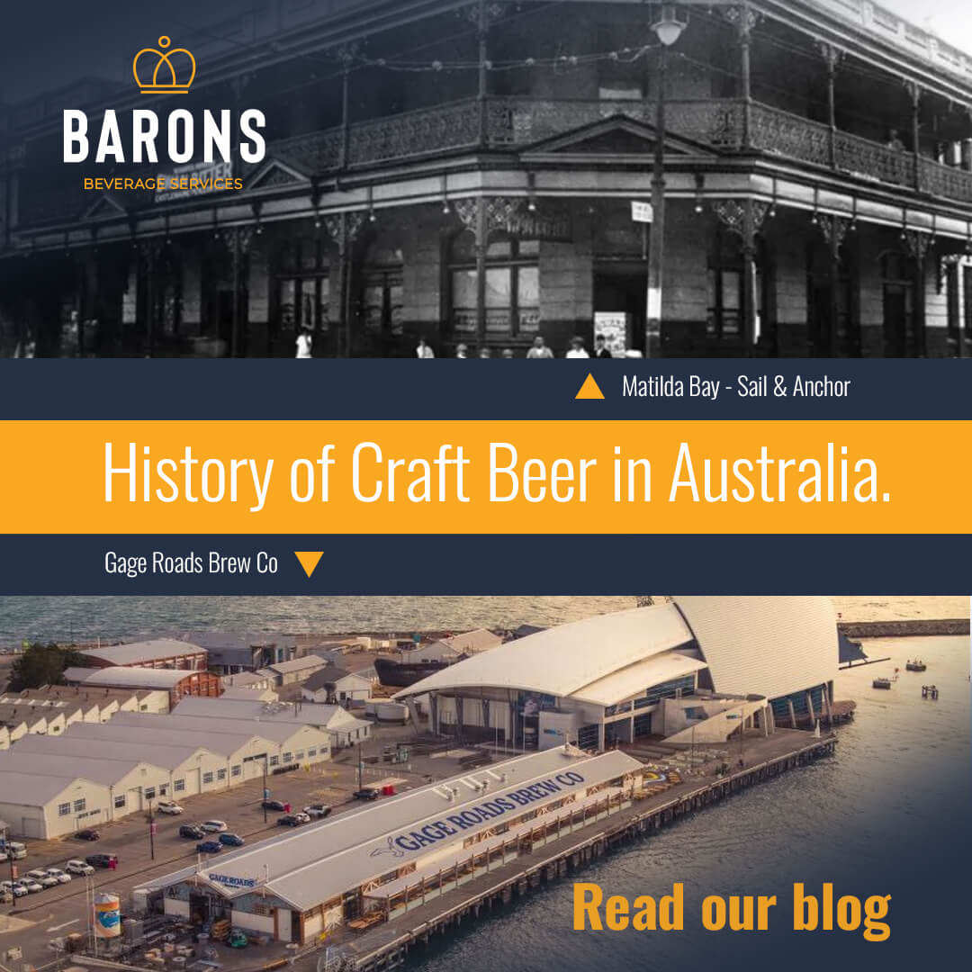 Craft Beer History in Australia | Barons Beverage Services